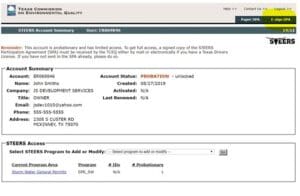 STEERS account setup - Serving North Texas